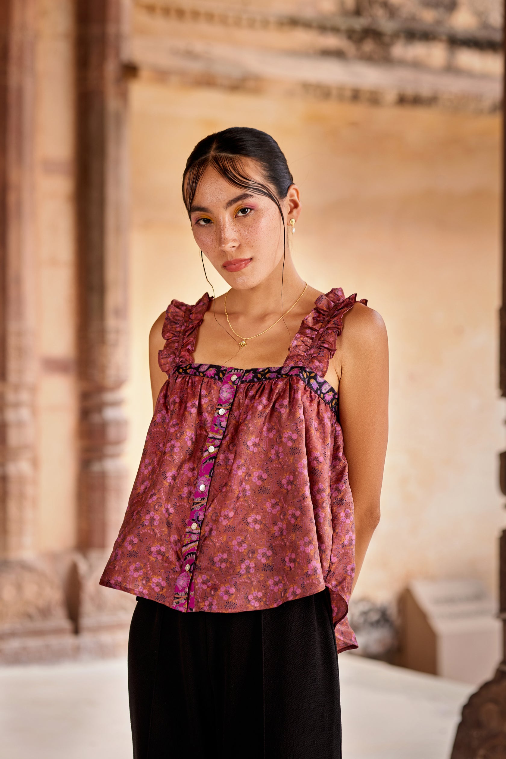 Lilly Silk Camisole – Pink Lemons Boutique